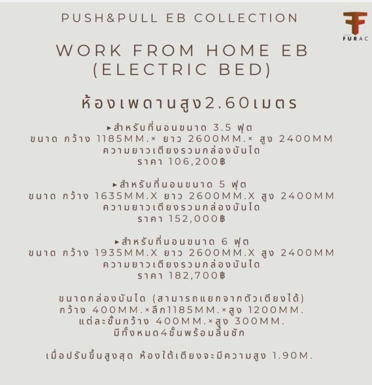 PUSH & PULL EB COLLECTION | FUR AC เฟอร์แอค รวดเร็ว และ สร้างสรรค์