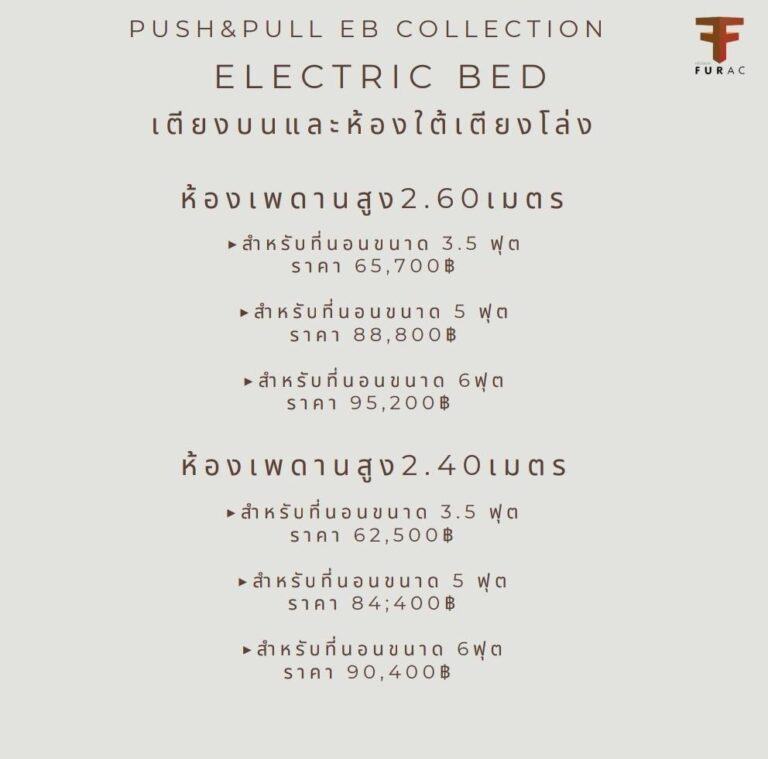 PUSH & PULL EB COLLECTION | FUR AC เฟอร์แอค รวดเร็ว และ สร้างสรรค์