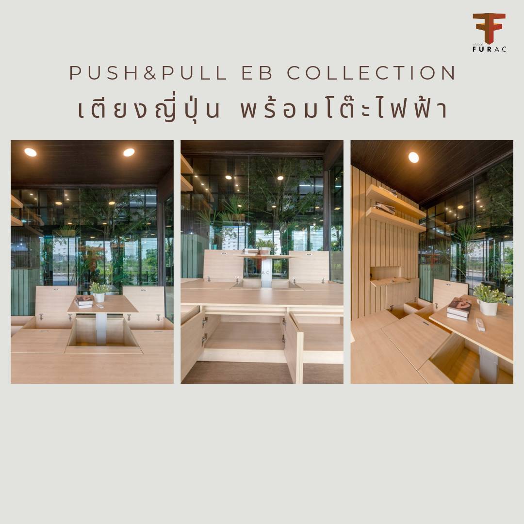 PUSH & PULL EB COLLECTION | FUR AC เฟอร์แอค รวดเร็ว และ สร้างสรรค์