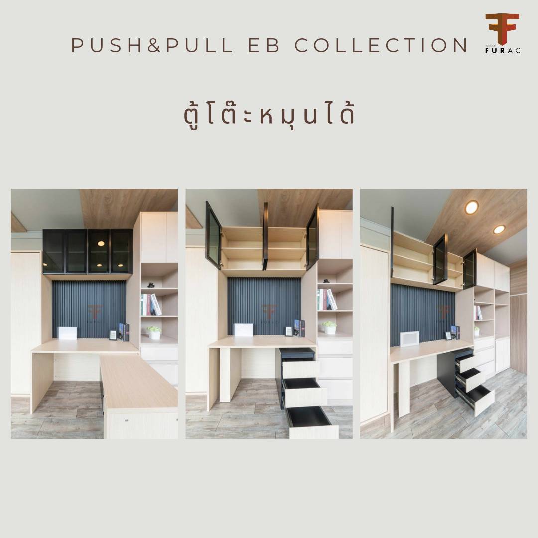 PUSH & PULL EB COLLECTION | FUR AC เฟอร์แอค รวดเร็ว และ สร้างสรรค์
